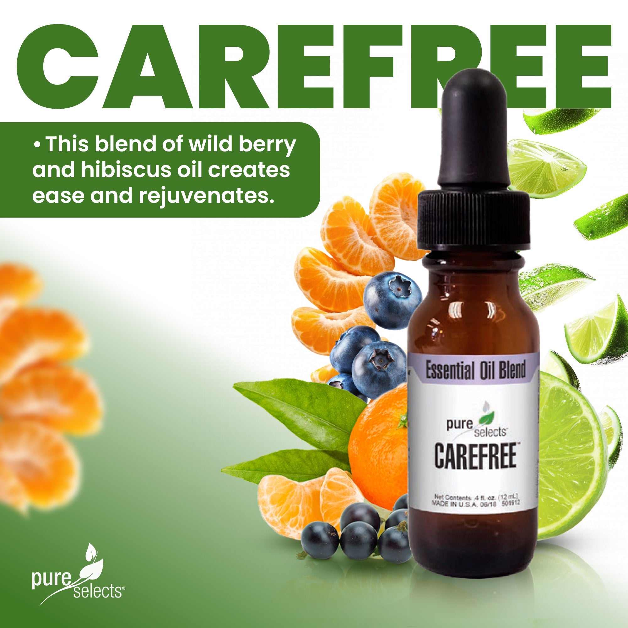 Pure Selects® Essential Oil Blend - Carefree – Ultra Soap Direct