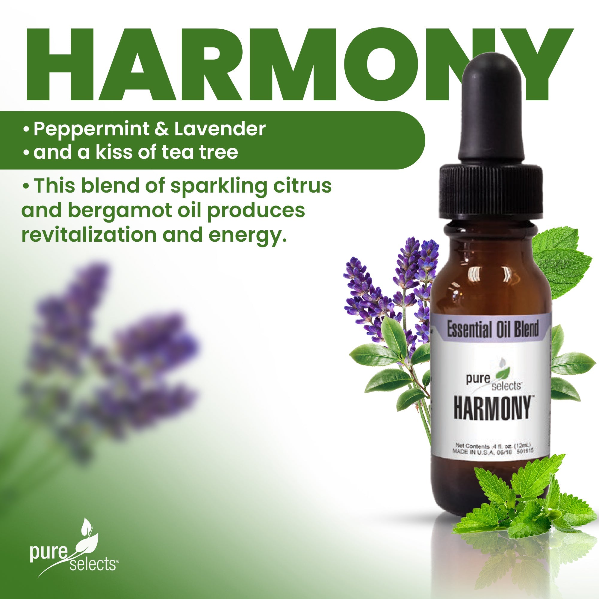Pure Selects® Essential Oil Blend - Harmony – Ultra Soap Direct