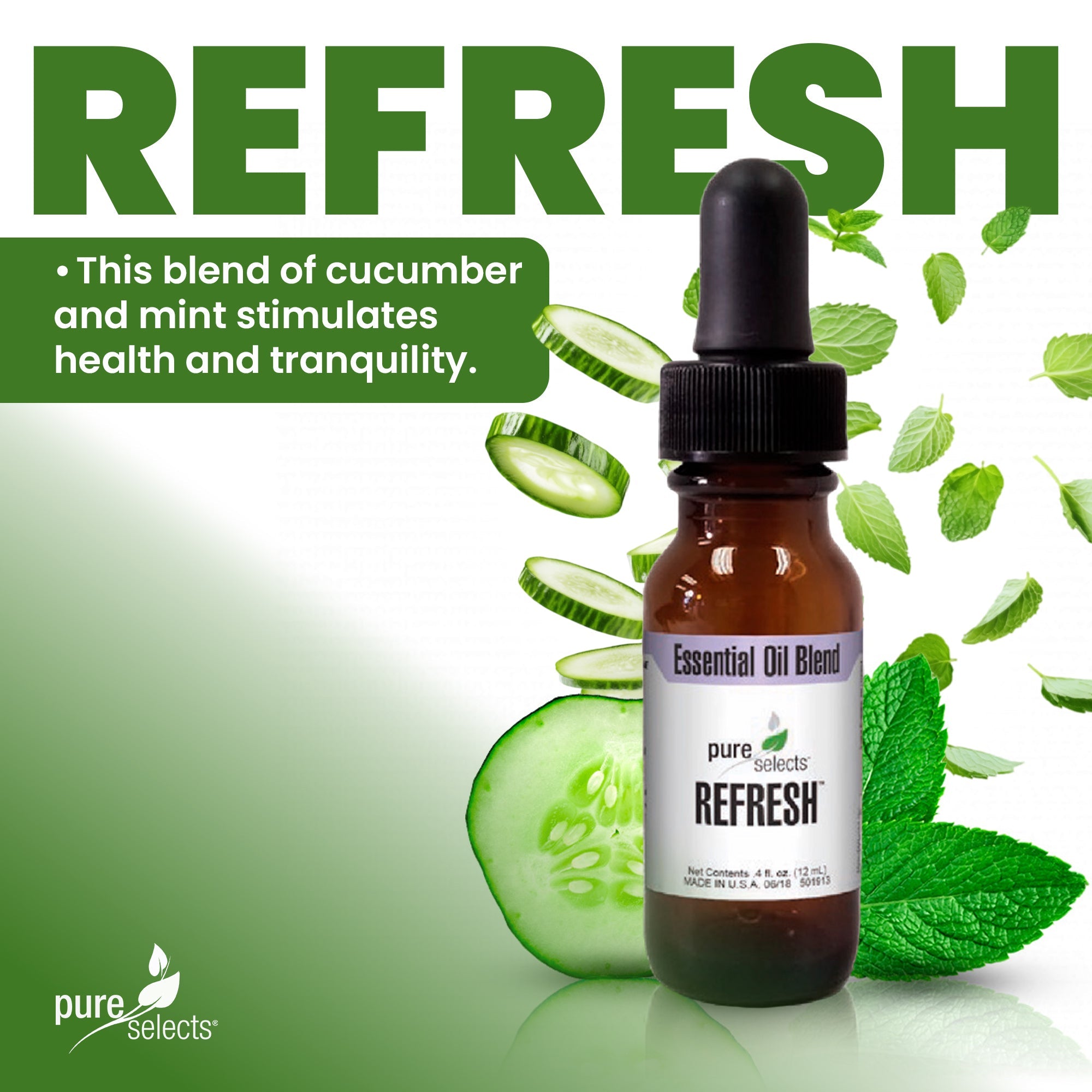 Pure Selects® Essential Oil Blend - Refresh – Ultra Soap Direct