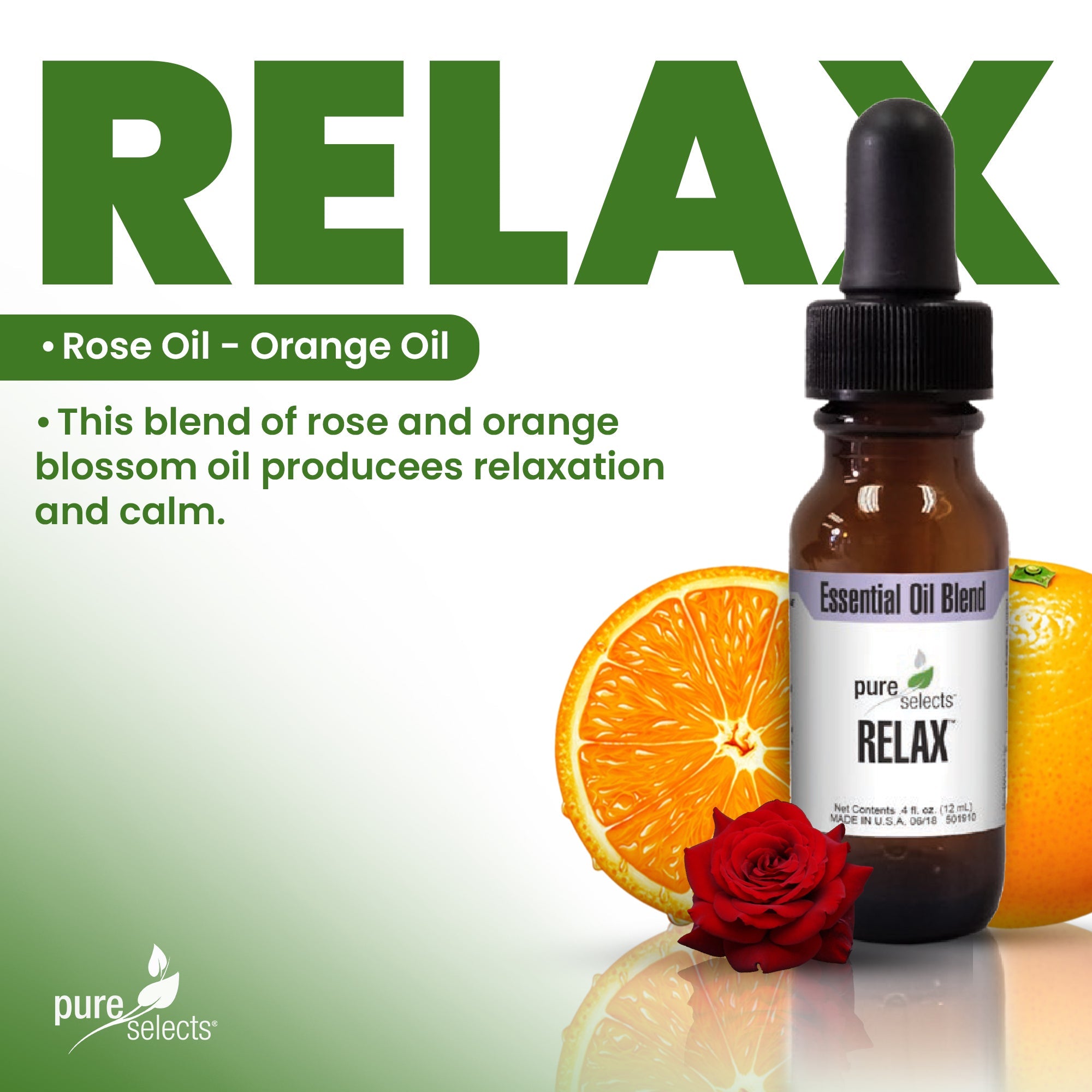 Pure Selects® Essential Oil Blend - Relax – Ultra Soap Direct