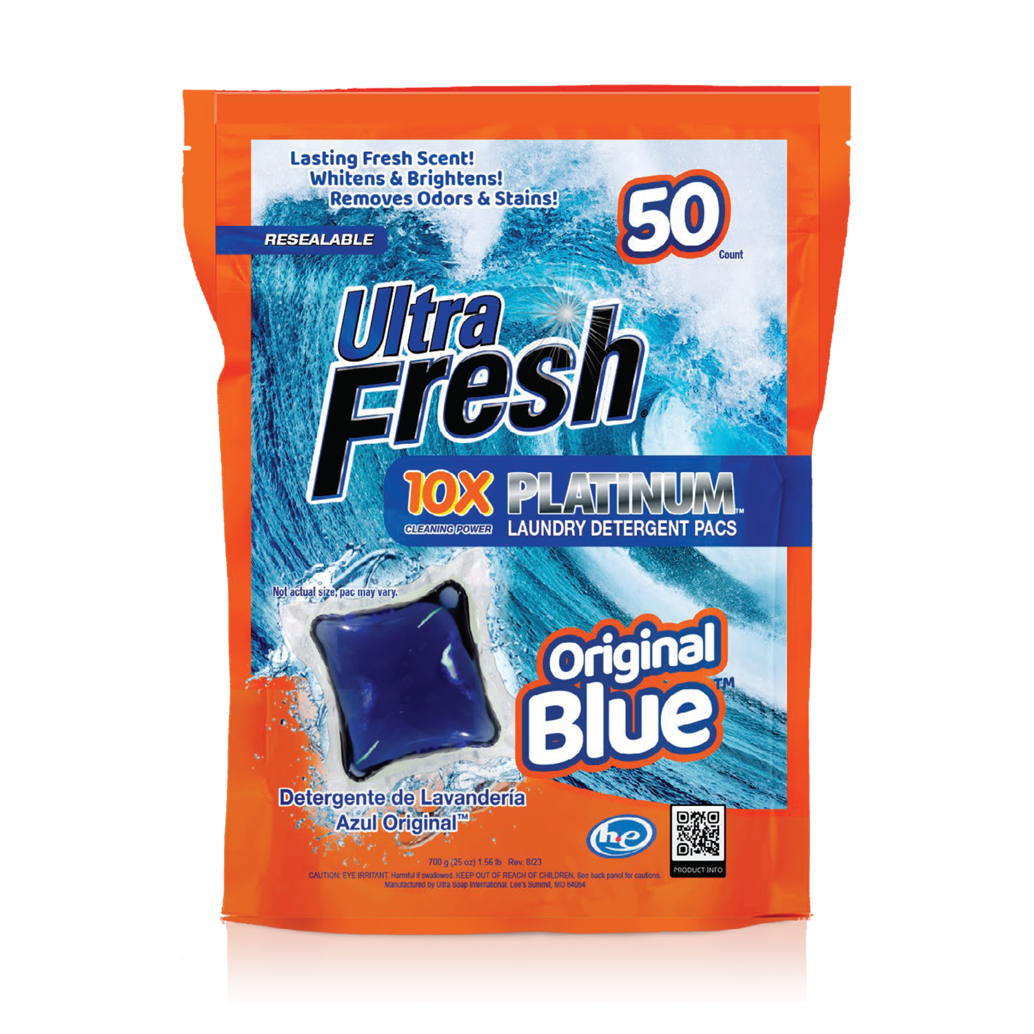 Bulk Natural Laundry Detergent Pacs & Pods | Ultra Soap Direct