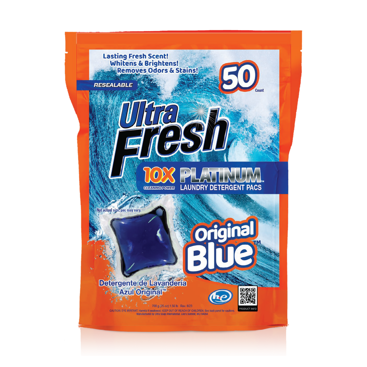 Ultra Fresh Laundry Detergent Pacs - 300 Count bulk 6x50 Packs — Ultra ...