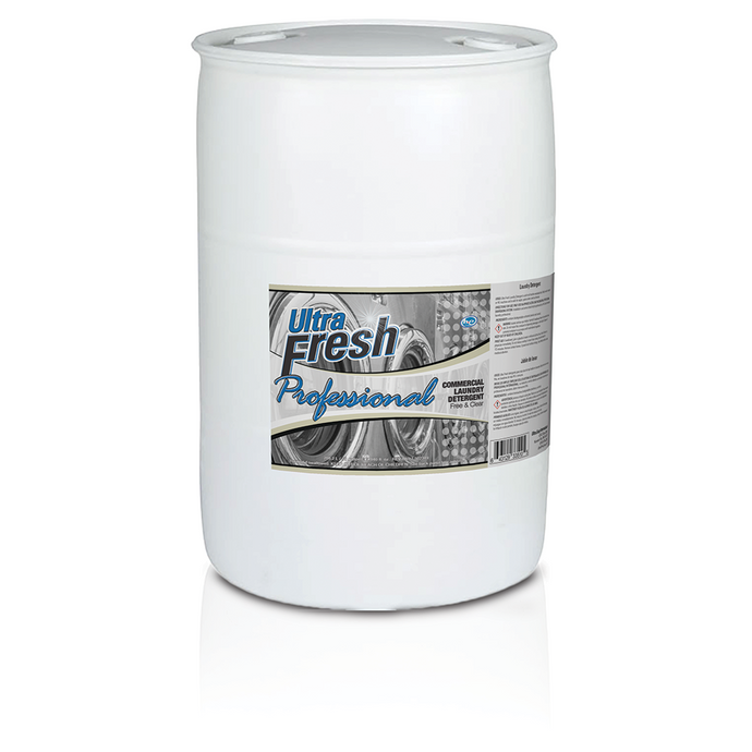 Ultra Fresh Pro Commercial Laundry Detergent Free & Clear - 55 Gallons ...